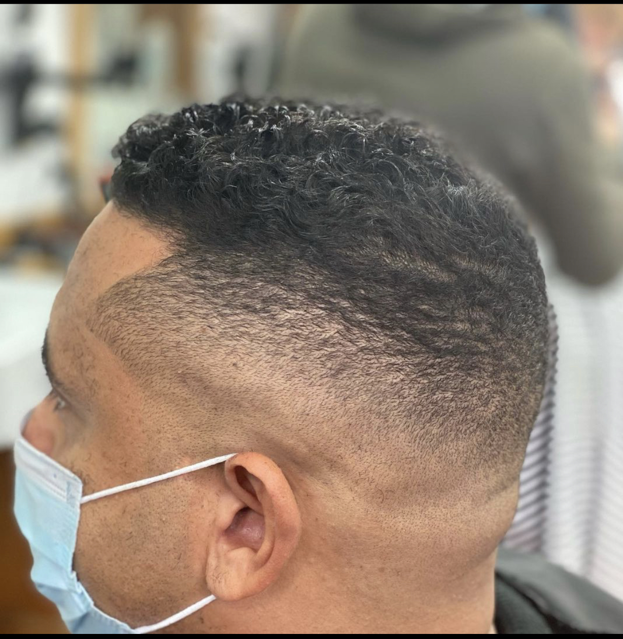 Afro, Haircut by Jimmy @Cuckfield Barbers – Jimmy's Barbers