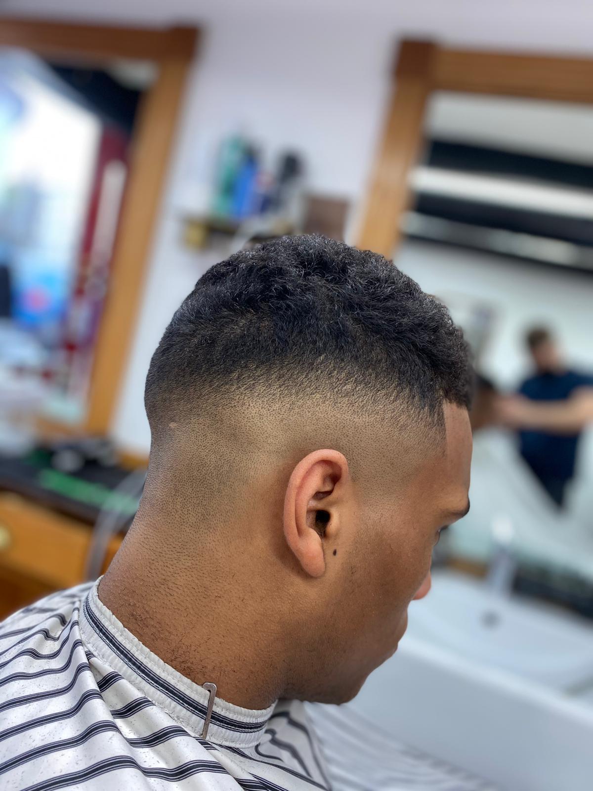 Afro, Haircut, Skin Fade by Jacob @Cuckfield Barbers – Jimmy's Barbers