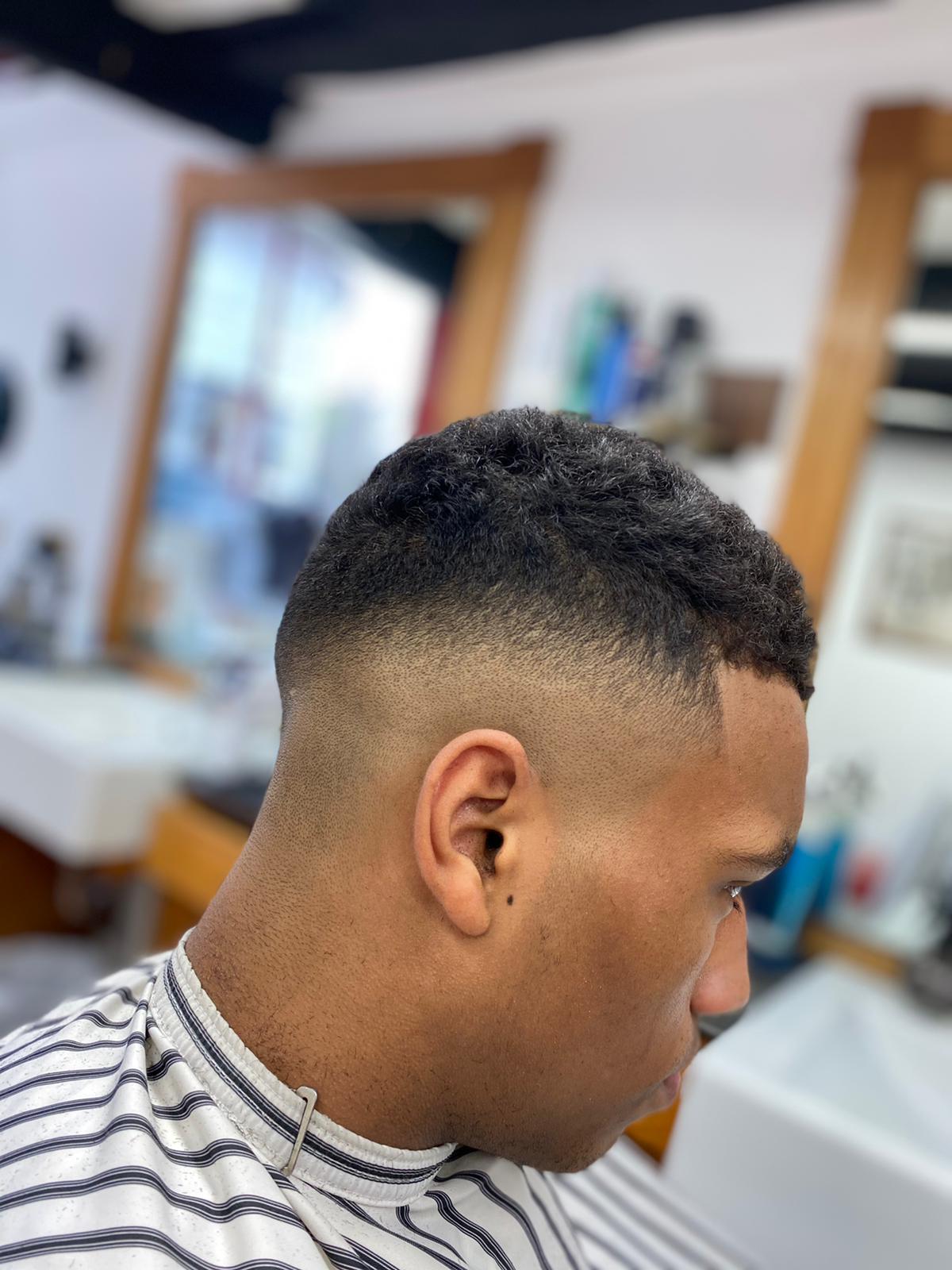 Afro, Haircut, Skin Fade by Jacob @Cuckfield Barbers – Jimmy's Barbers
